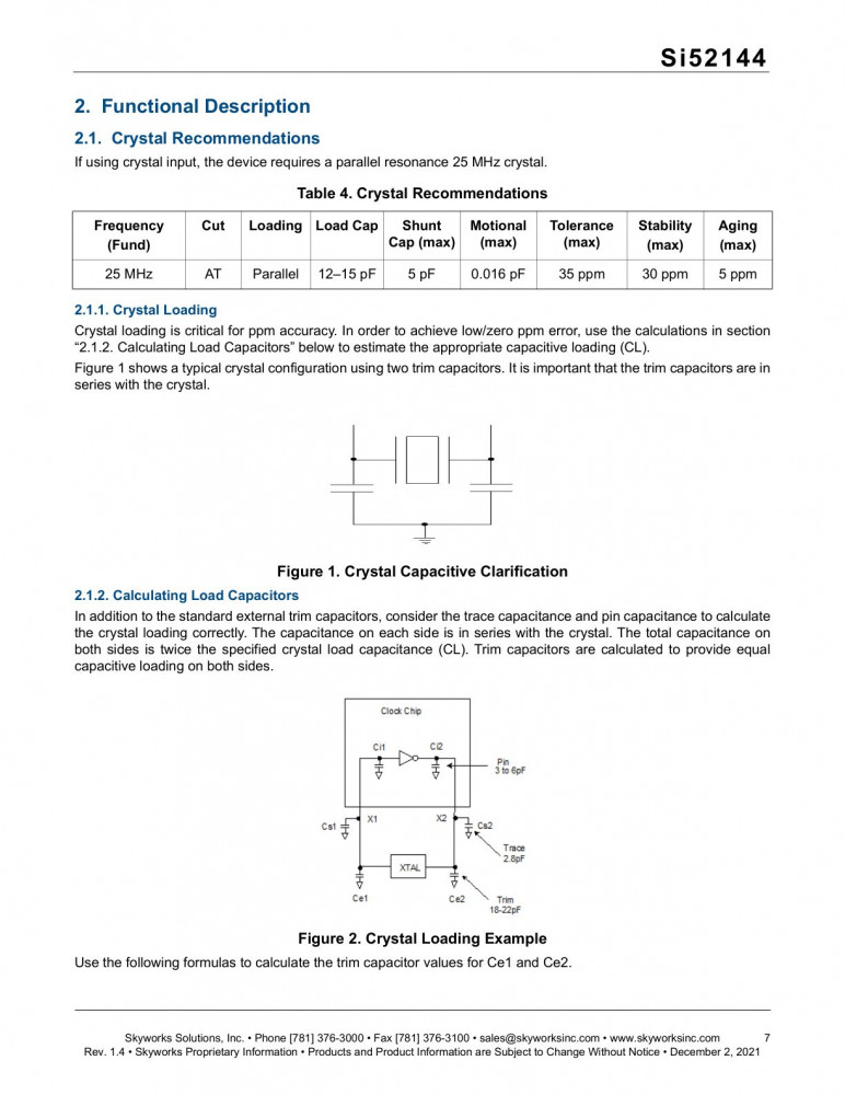 SI52144 technical document page 7