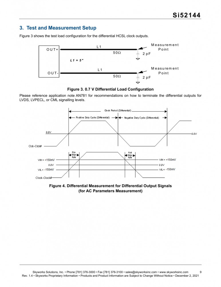 SI52144 technical document page 9