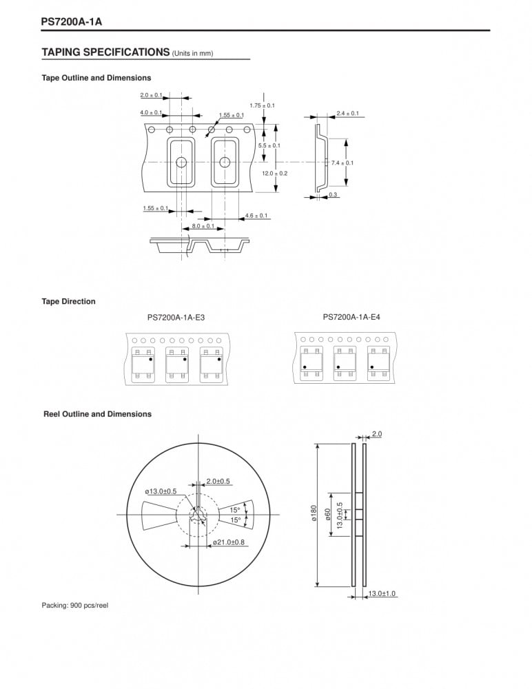 PS7200A-1A datasheet page 5