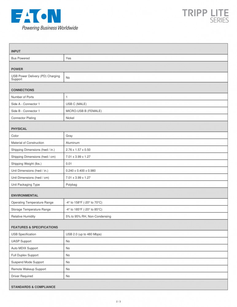 U040-000-MIC-F documentation page 2