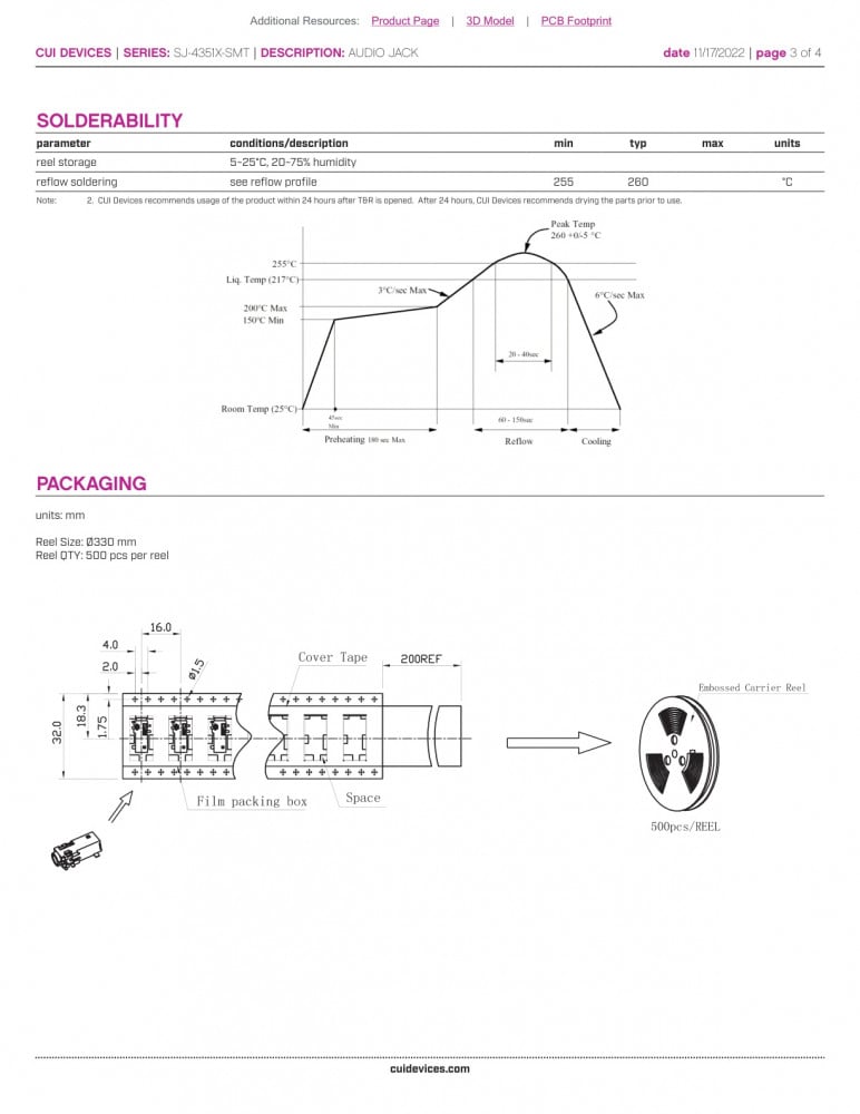 SJ-43514-SMT-TR technical document page 3