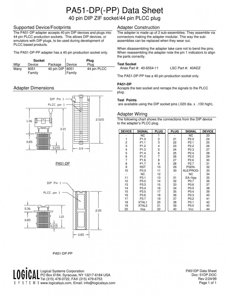 PA51-DP datasheet visual
