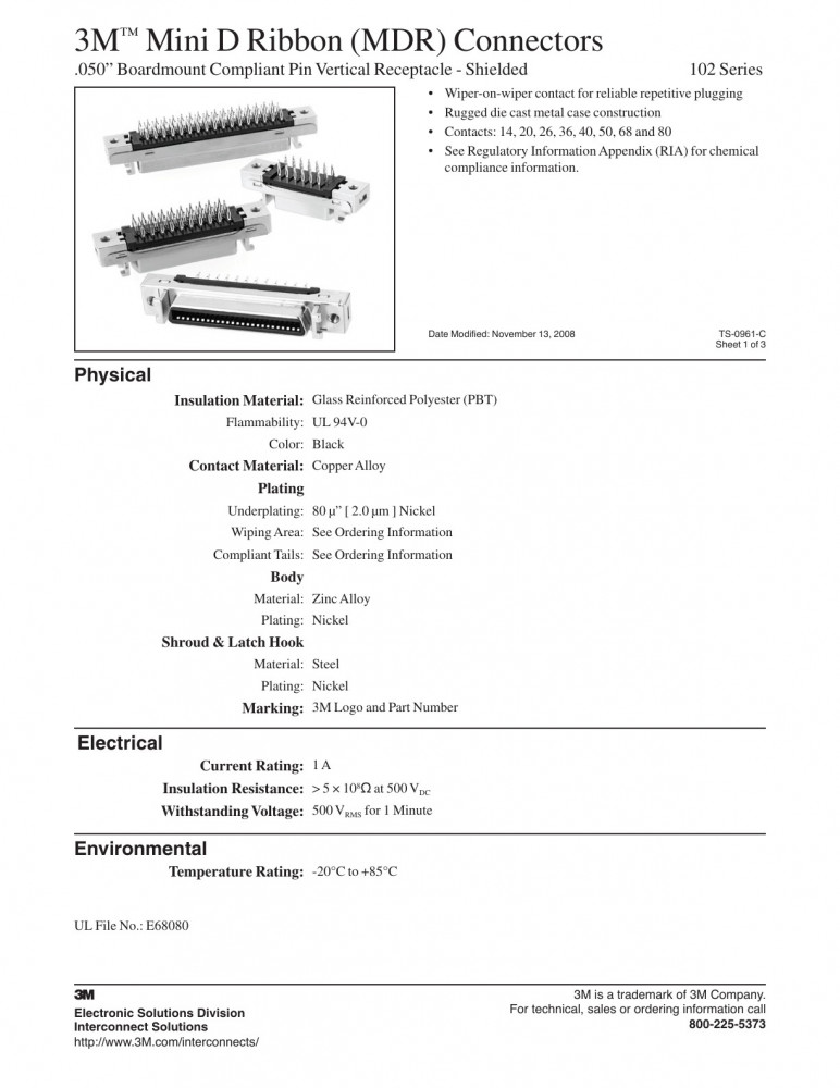 3M 10236-R21TS technical document page 1