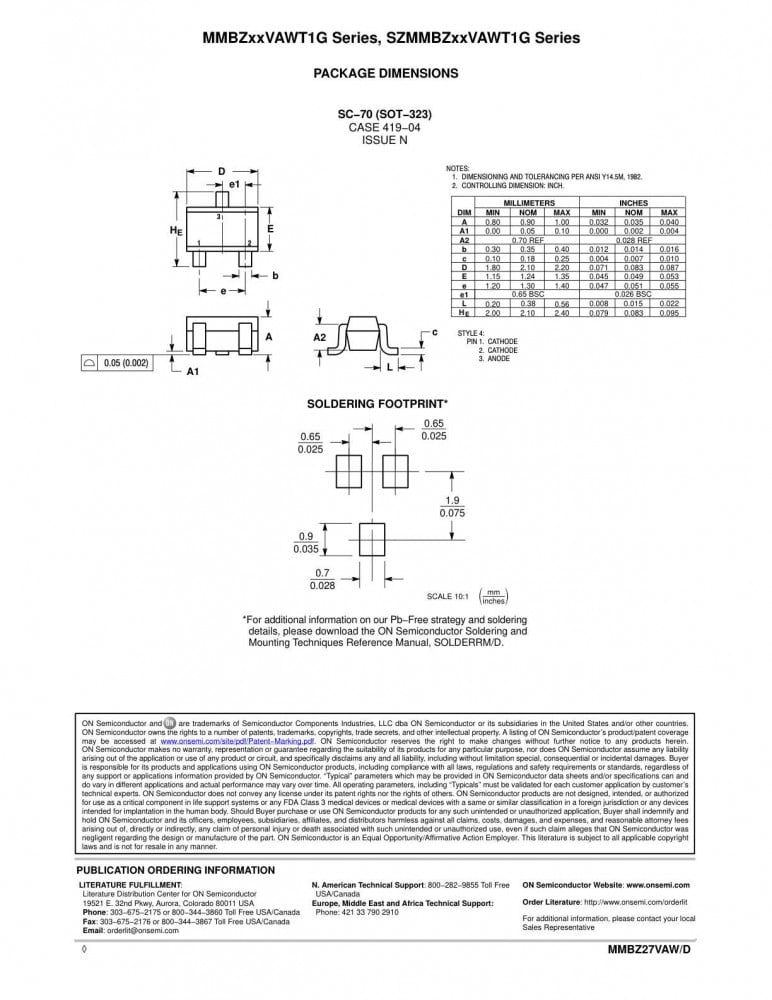 MMBZ27VAWT1G datasheet page 5