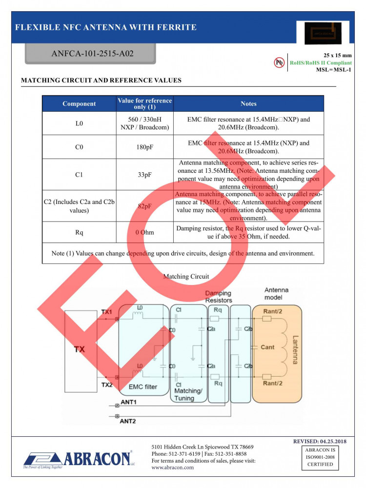 ANFCA-101-2515-A02 technical document, page 3