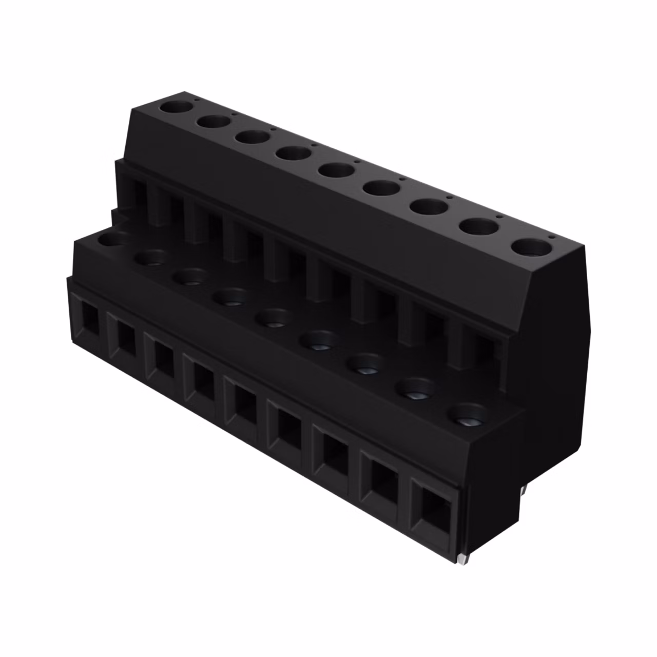5.08mm Pitch Beau Eurostyle Low Profile, Two Level Terminal Block, Modular, 18 Circuits for sale