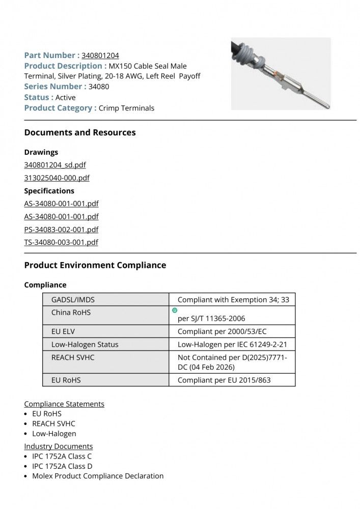 340801204 technical document preview, page 1