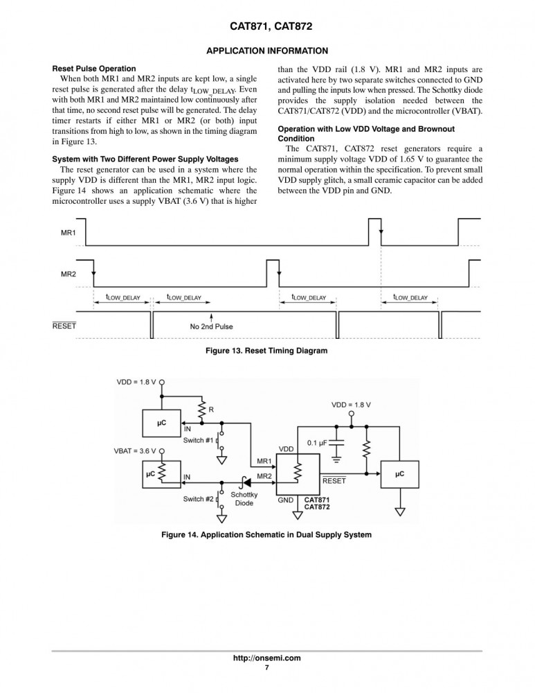 CAT872 datasheet page 7