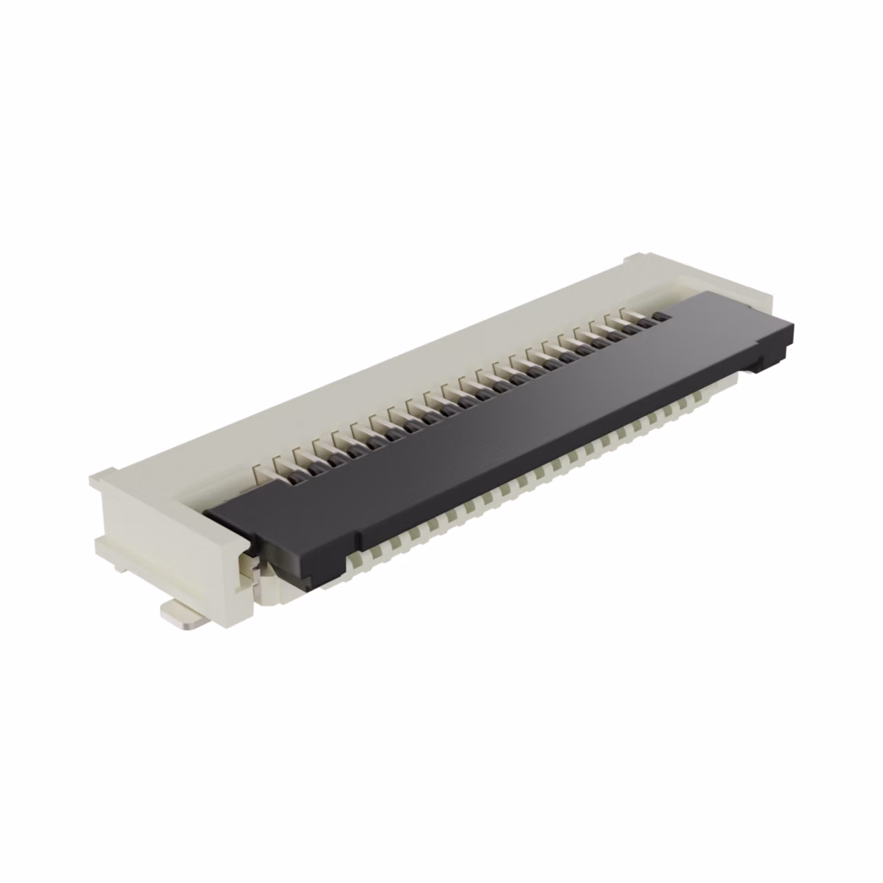 Easy-On FFC/FPC Connector, 0.50mm Pitch, 1.90mm Height, Single Bottom Contact (FS19), Right-Angle, Surface Mount, ZIF, 22 Circuits, Tin-Bismuth Plating for sale