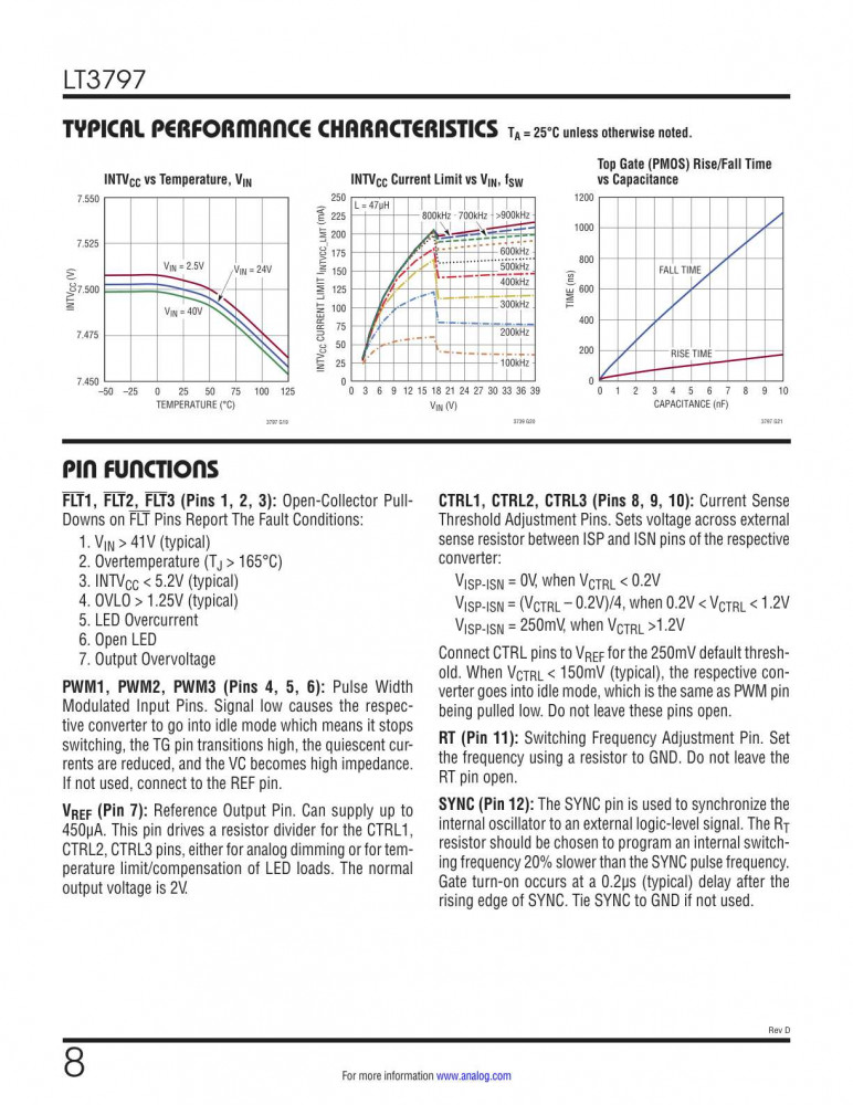 LT3797 datasheet page 8