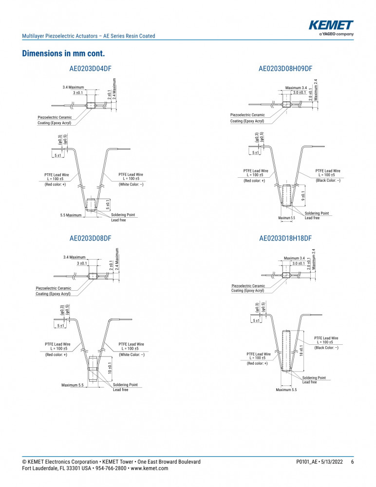 AE series technical document page 6