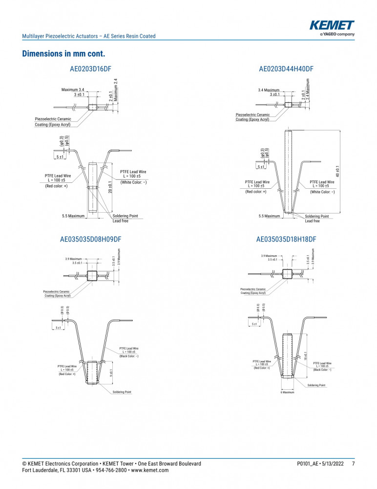 AE series technical document page 7
