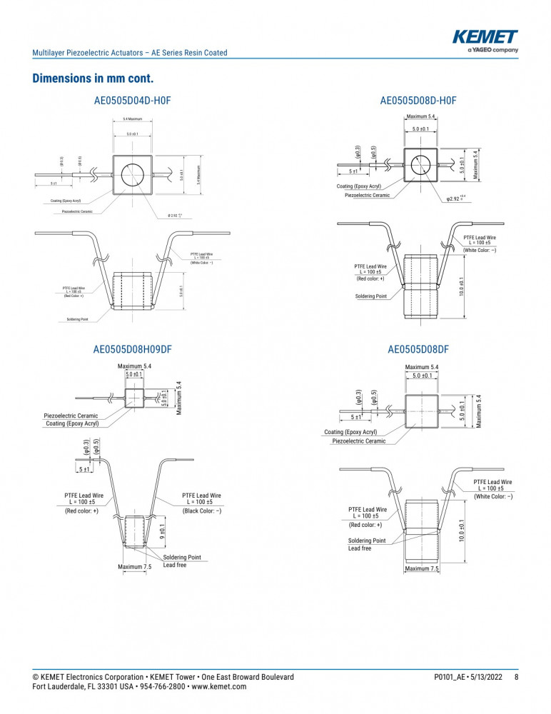 AE series technical document page 8