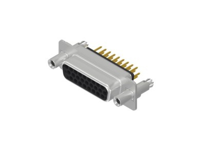D-SUB High Density • 26-pos. • Socket • Solder pin straight • Threaded rear spacer • Quality class 3 • UNC 4-40 for sale