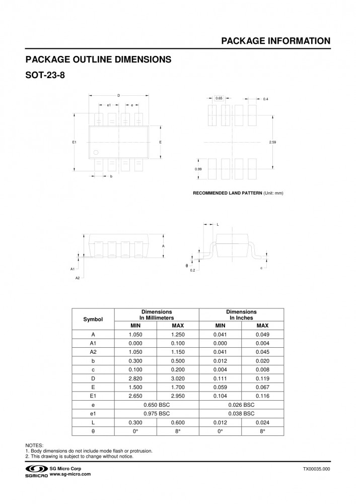 SGM4556 datasheet page 4