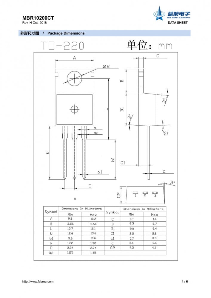 MBR10200CT datasheet page 4