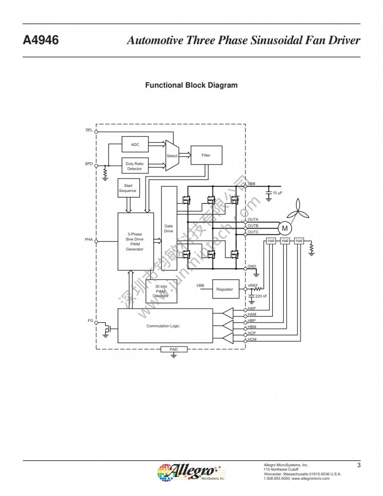 A4946 datasheet page 3