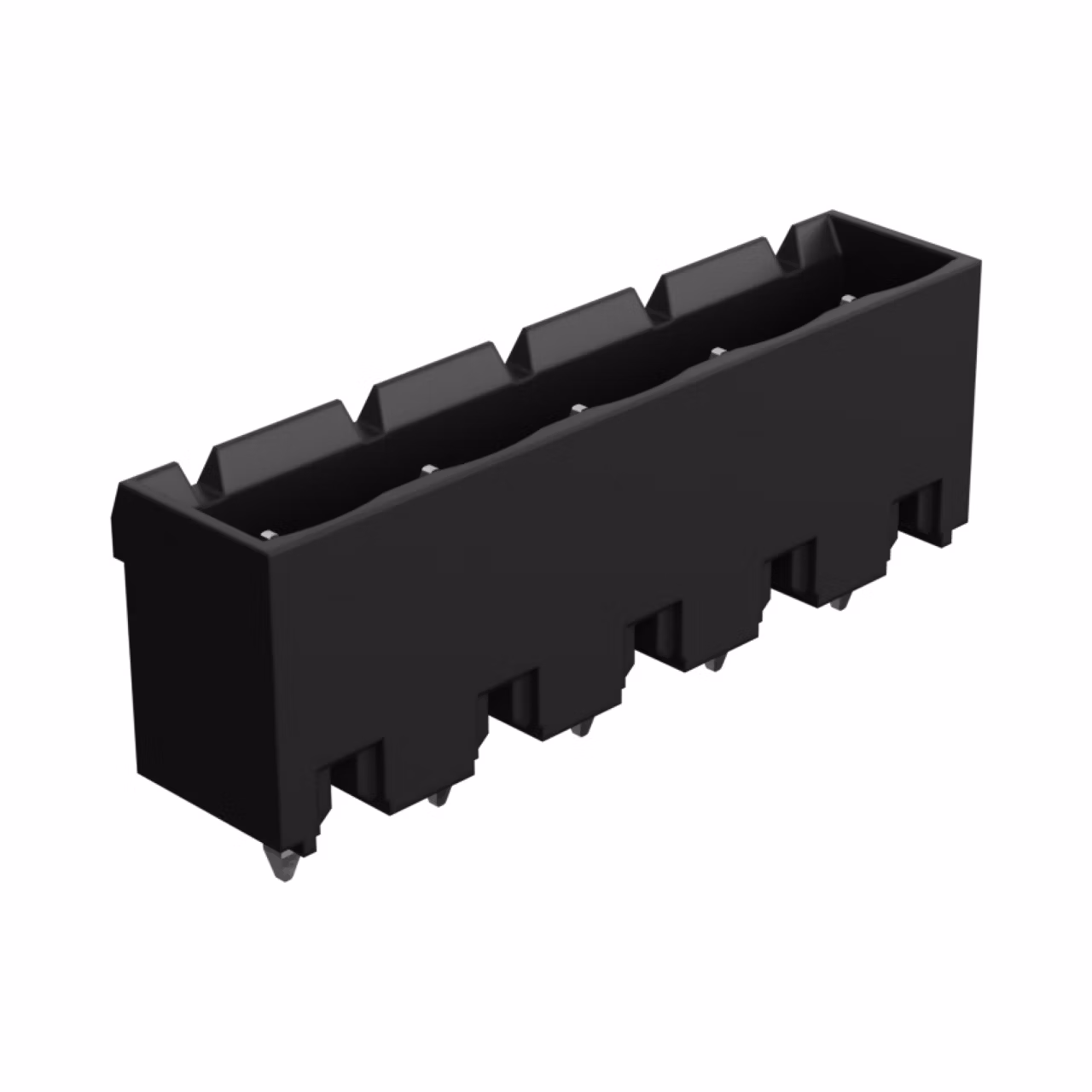 7.50mm Beau Eurostyle Vertical PCB Header, Closed Ends, 5 Circuits for sale