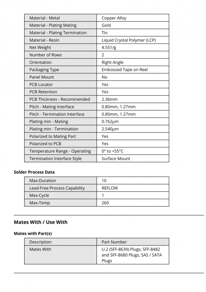 MOLEX 788440001 technical document image, page 3