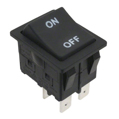 E-Switch RBW2ABLKBLKEF0 Rocker Switch for sale