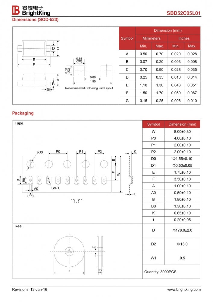 SBD52C05L01 datasheet page 4
