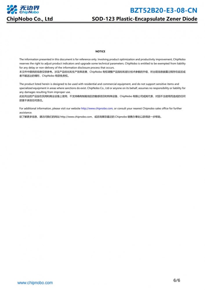 BZT52B20-E3-08-CN datasheet page 6