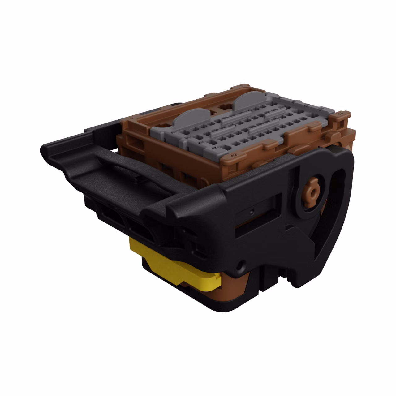 .635mm, 1.50mm, 2.80mm, CMC Receptacle, 53 Circuits, Left Wire Output, Black Coding, Mat Sealed for sale