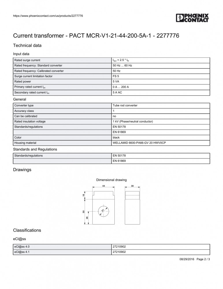 Phoenix Contact 2277776 product document page 2