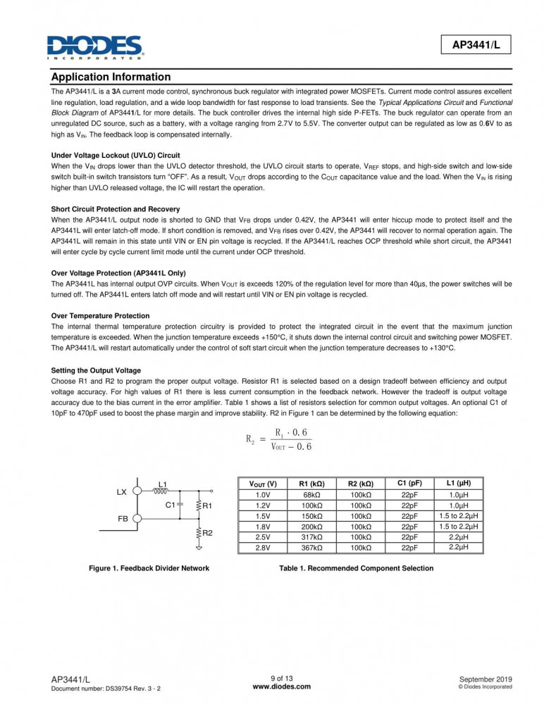AP3441SHE-7B technical document page 9