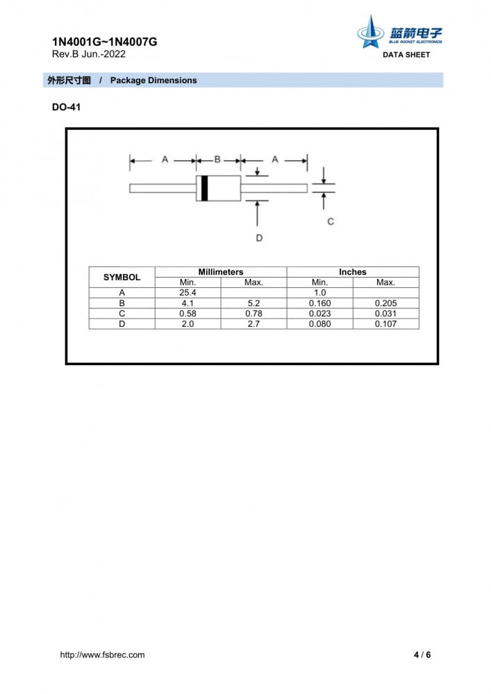 1N4007G datasheet page 4