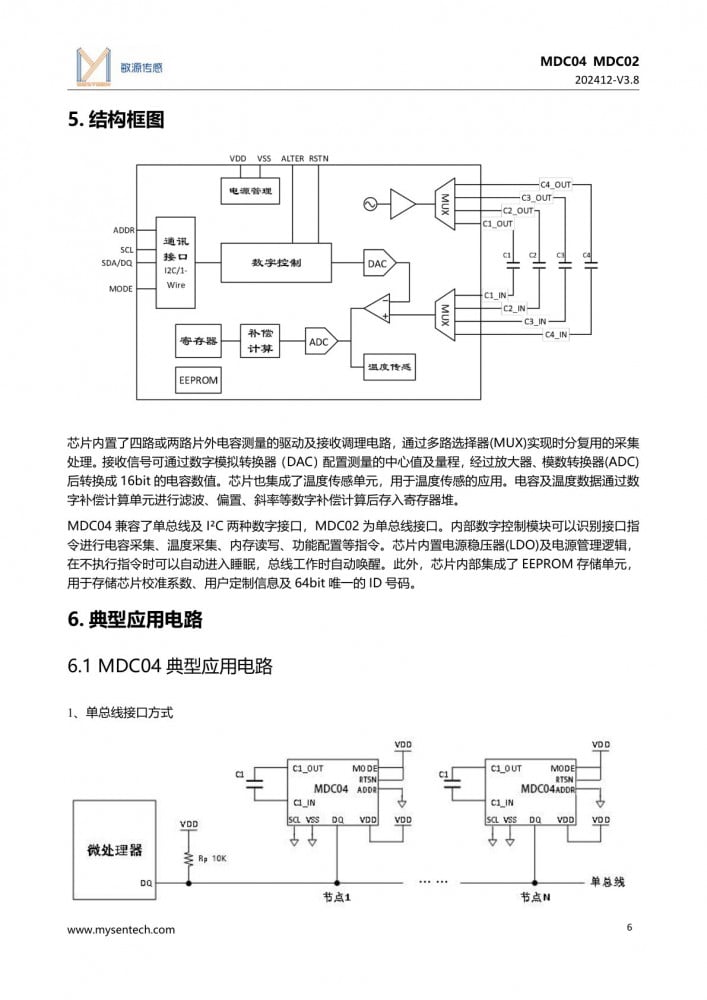 MDC04 datasheet page 6