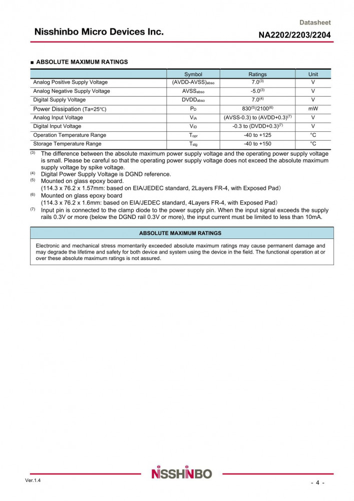 NA2203 technical document page 4