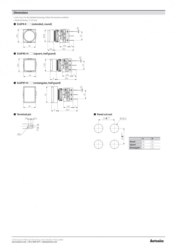 S16PR Series catalog page 4