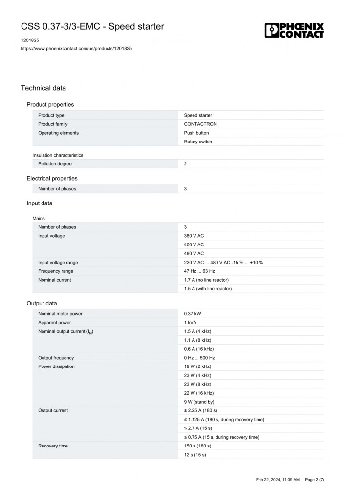 Phoenix Contact 1201825 document page 2