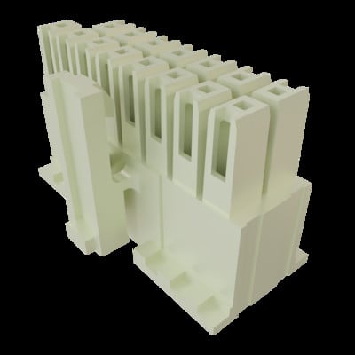 Samtec IPD1-08-D-P Rectangular Connector Housing for sale