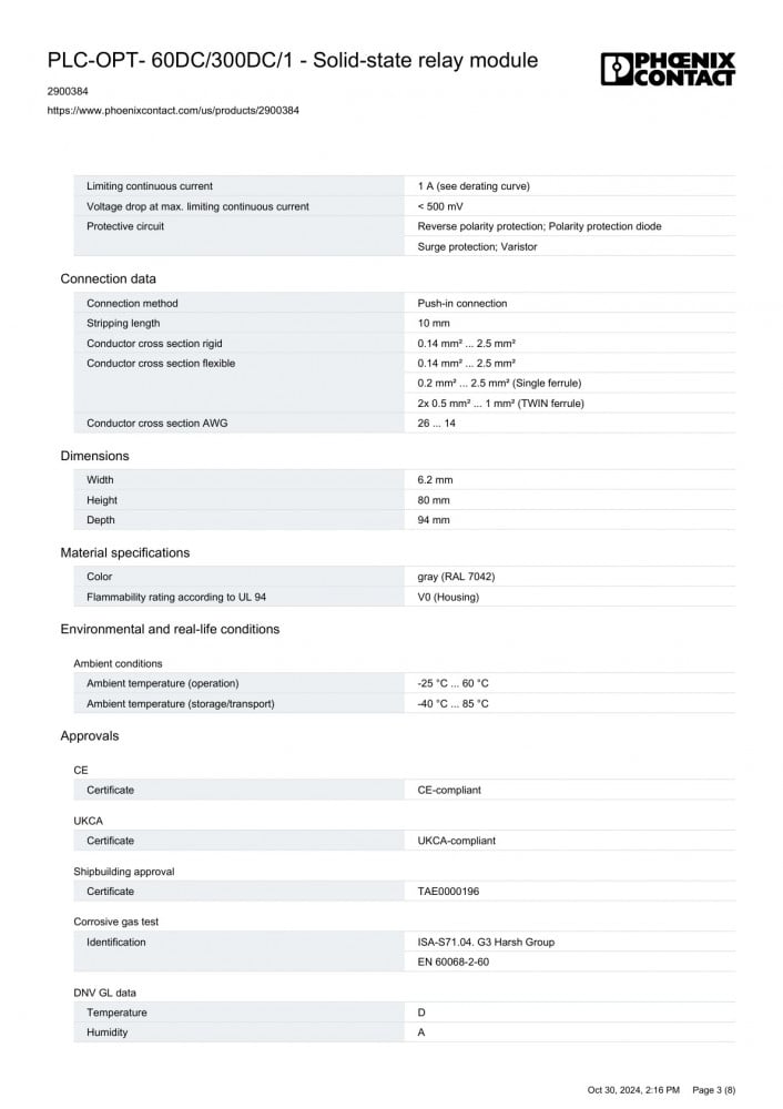 2900384 product documentation page 3