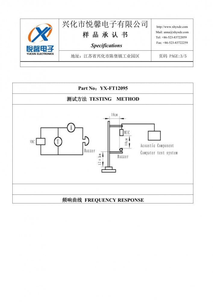 YUEXIN FT12095-G/5V document page 3