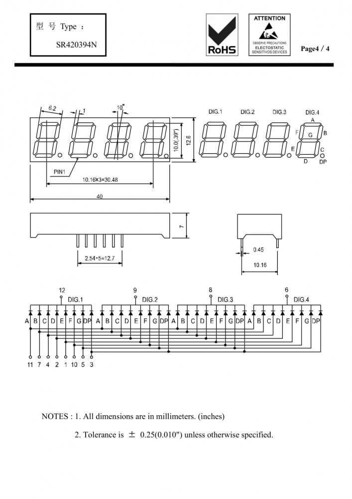 ARKLED SR420394N specification page 5