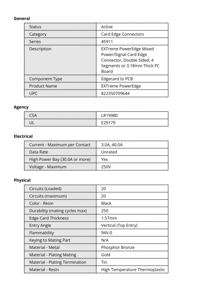 MOLEX 459110032 product document image, page 2