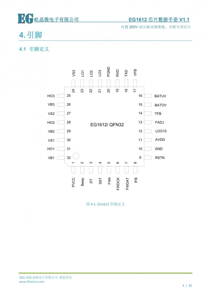 EG1612 datasheet page 5