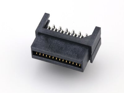 1.27mm Pitch, SEARAY Plug, 300 Circuits, 2.00mm Unmated Height, 10 Rows,  with Pegs, Solder Charge Lead-Free