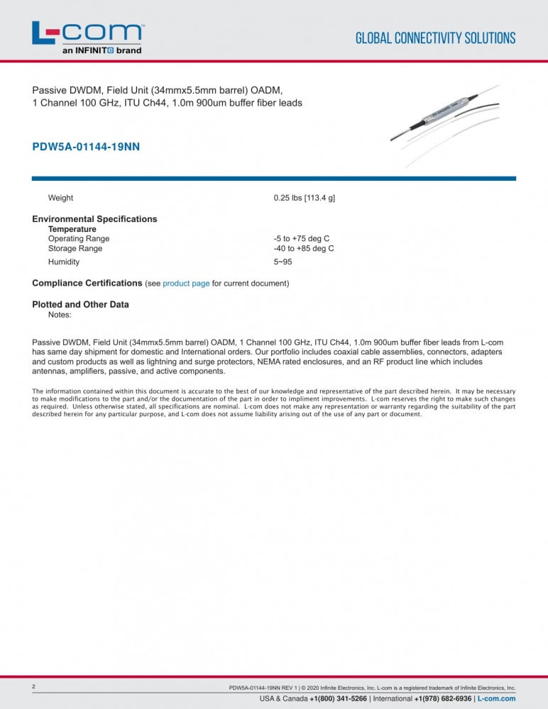 PDW5A-01144-19NN product document page 2