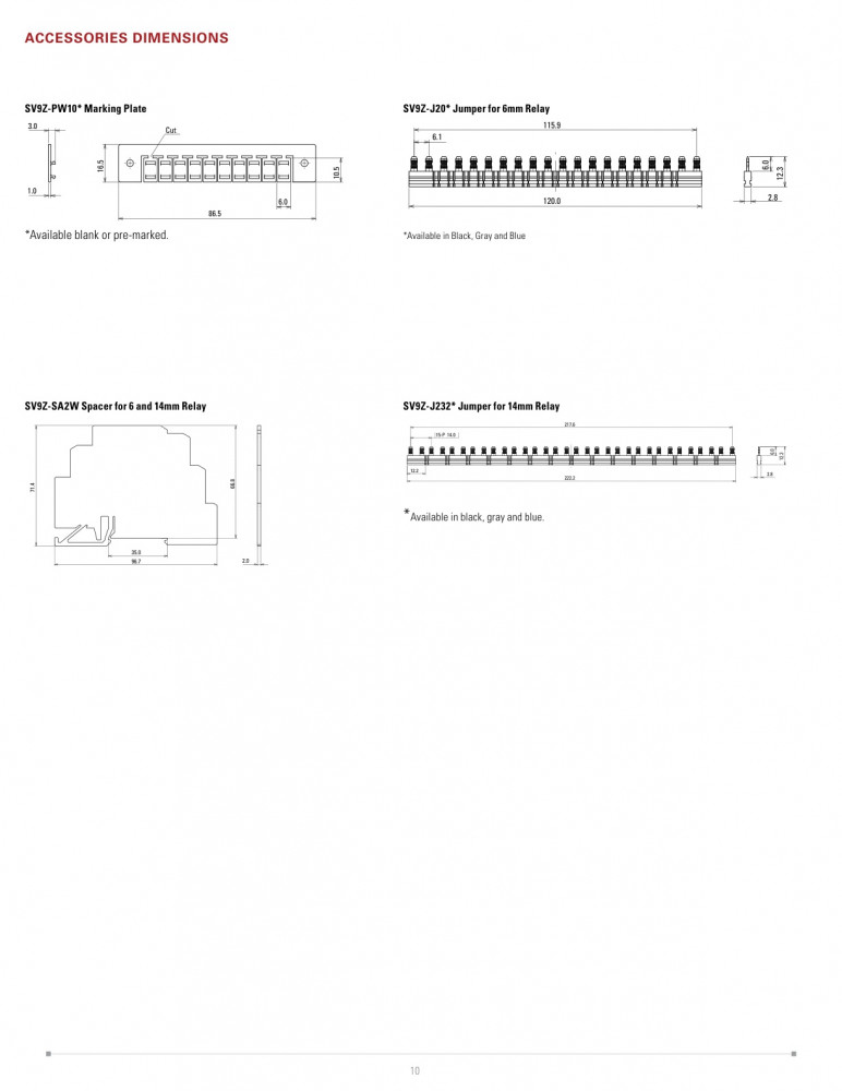 IDEC RV8 series datasheet page 10