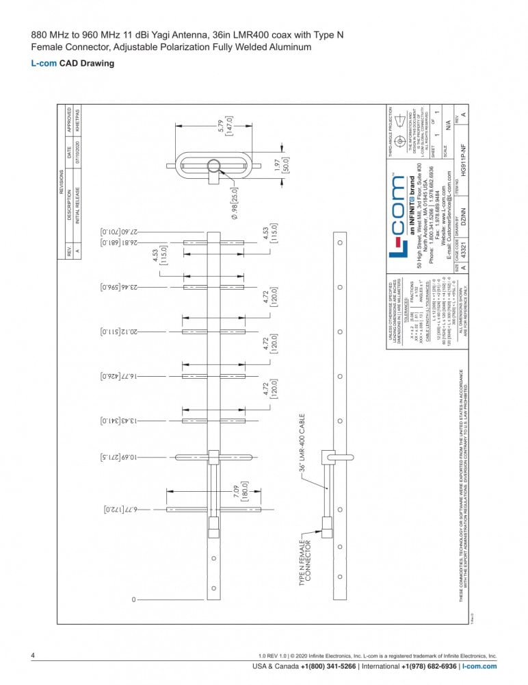HG911P-NF technical document page 4