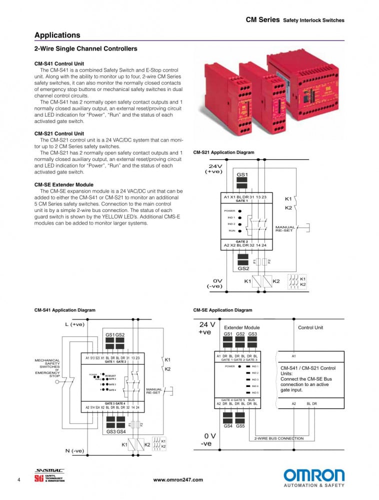 CM Series documentation page 4