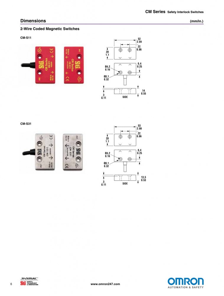CM Series documentation page 6