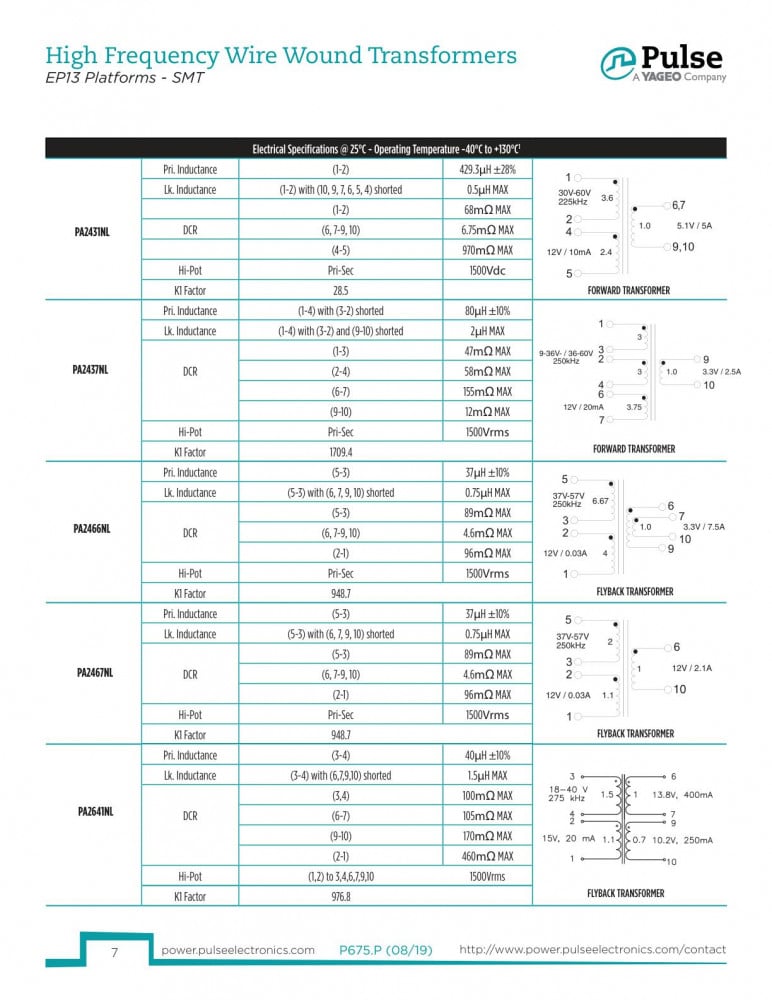 PA1309NL datasheet page 7