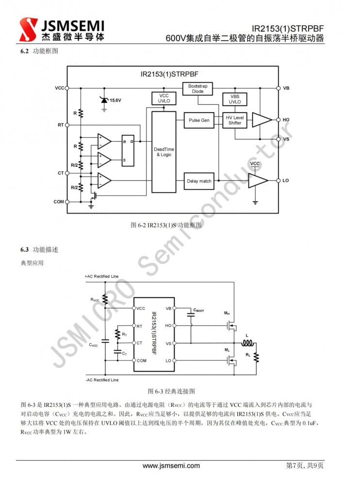 IR2153STRPBF-JSM datasheet page 7
