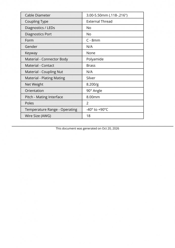 DIN valve connector specification, page image 3