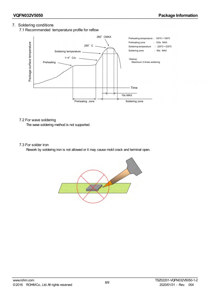 BD9528AMUV-E2 document page 8